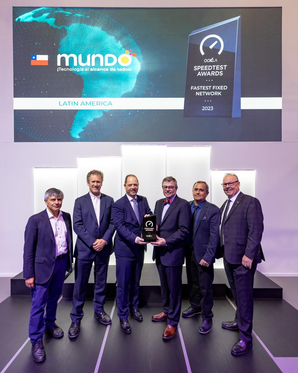 Por segundo año consecutivo Ookla premió a MUNDO como la red fija más rápida de Latinoamérica ...
